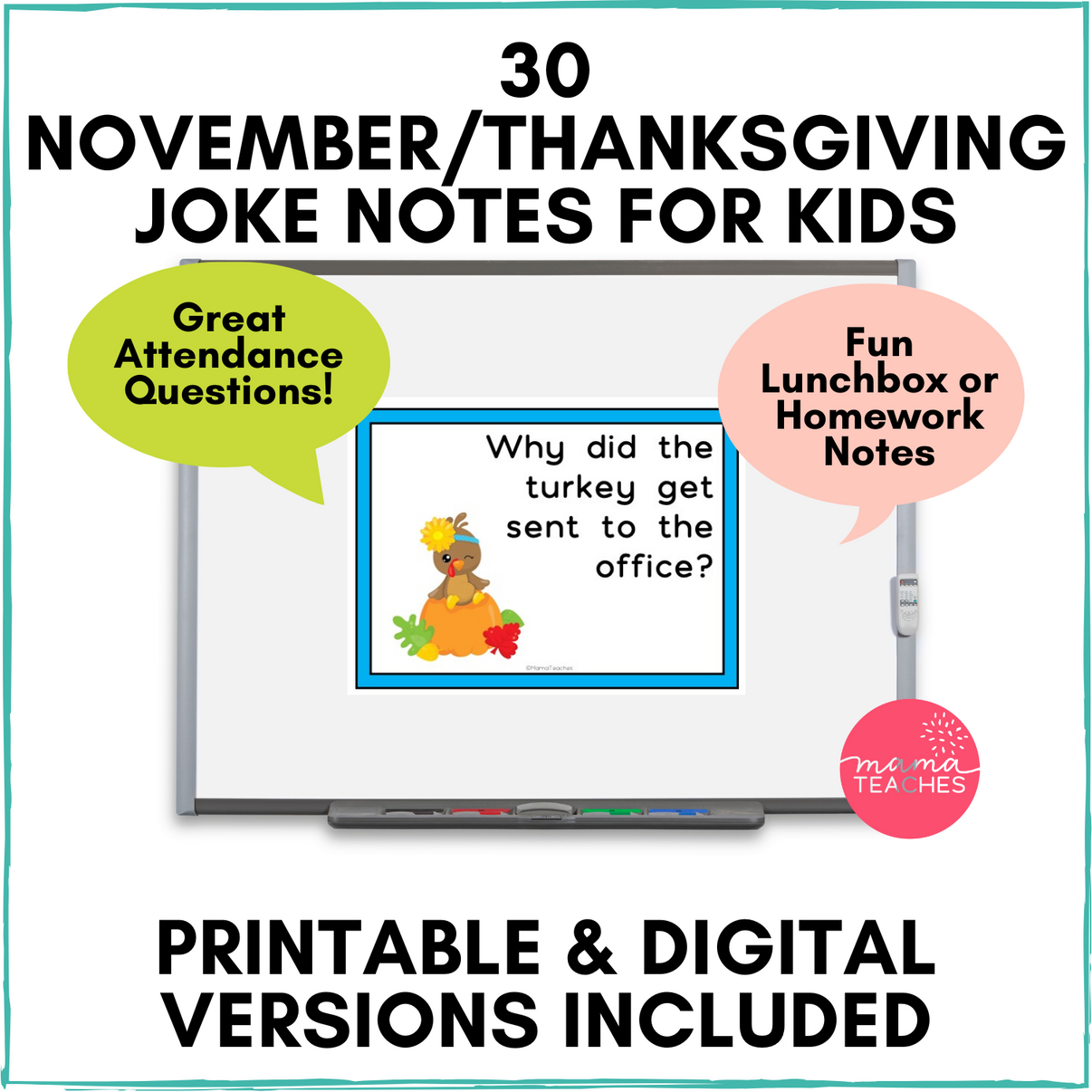 Jokes for Kids - November – The Sweet Dahlia